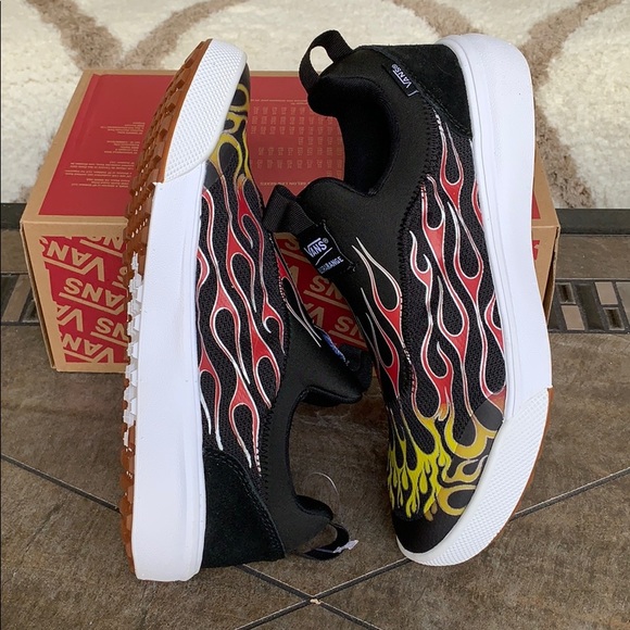 Vans | Shoes | Vans Ultrarange Sock Vans Mesh Up Flamestrue Whit | Poshmark